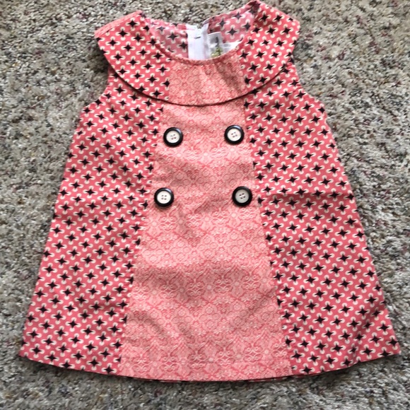 Right Bank Babies | Shirts & Tops | Coral And Black Top For Toddler ...